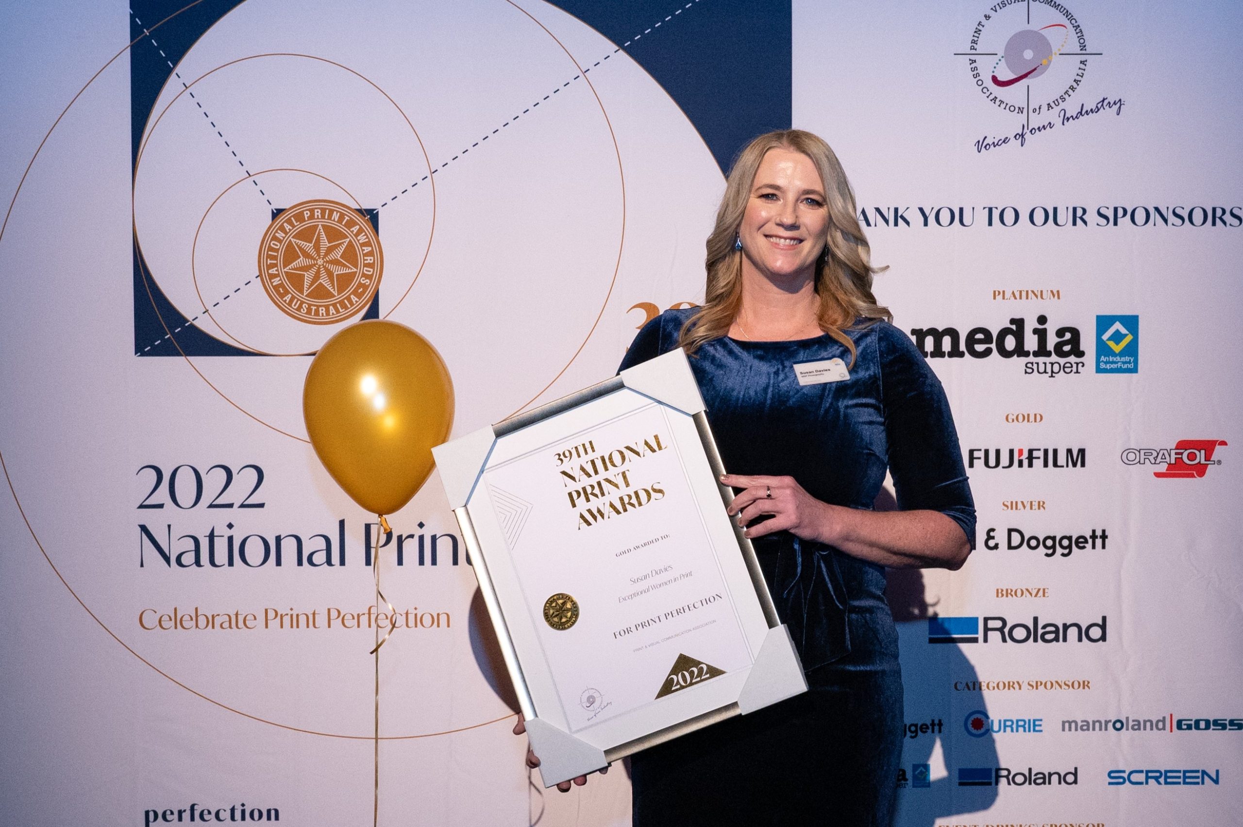 2022 Exceptional Women in Print Award for Susan Davies - MSP Photography